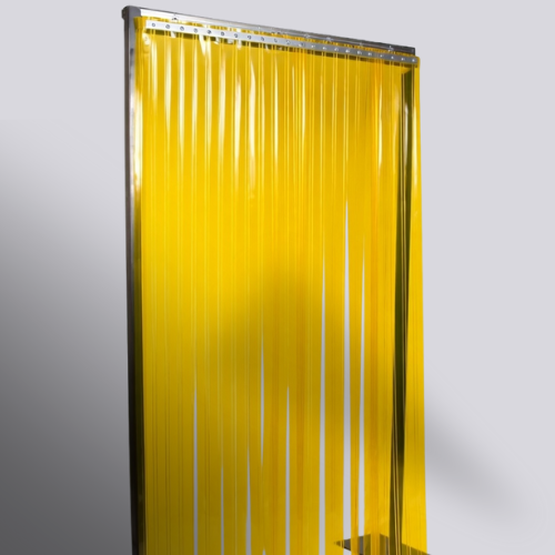 Anti-Insect Yellow Strip Curtain Kit - Select Your Size – Plastic Strip ...