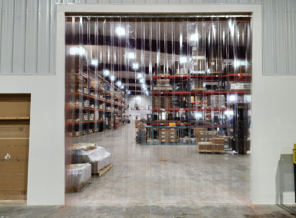 Plastic Strip Door Curtain Complete Kit – Plastic Strip Curtain