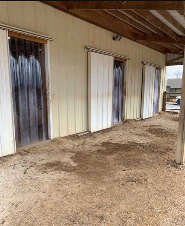 Barn Strip Door Curtains Complete Kit-Ready to Install – Plastic Strip ...